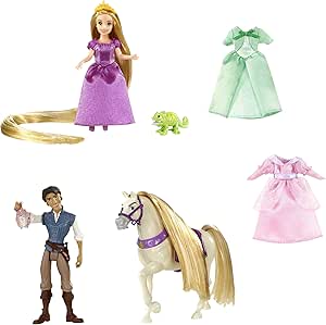 Disney Princess Tangled Rapunzel Deluxe Story Bag : Amazon.co.uk: Toys ...