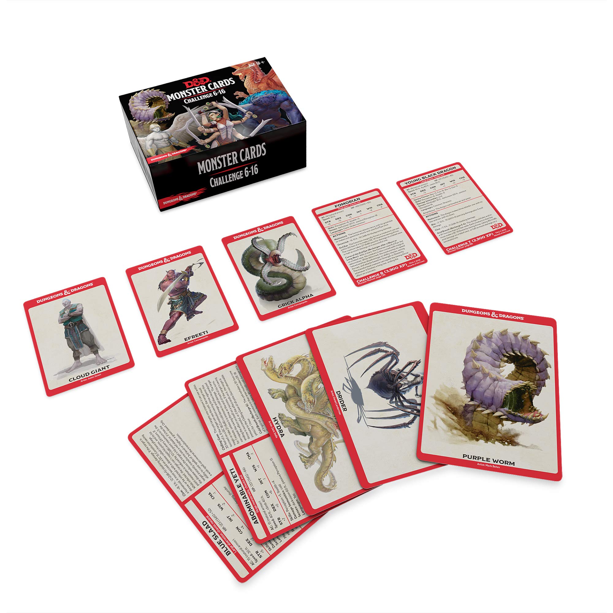 Dungeons & Dragons Spellbook Cards: Monsters 6-16 (D&D Accessory ...