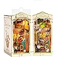 Rolife Book Nook Kits for Adults Diy Miniature Kit with LED Light for ...