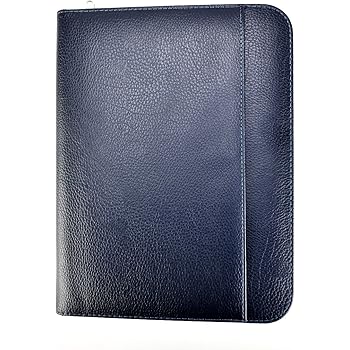 A4 Deluxe Hardback Display Book Black Padded Leather Look Business ...