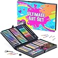 GirlZone Ultimate Art Set for Girls, 118-Piece Awesome Arts and Crafts ...