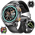 LIGE Smart Watch for Men GPS,Military Smartwatch for Android iOS with Flashlight/Compass ...
