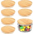 Bamboo Lids for Gü Pots, ANOTION Bamboo Lid Compatible with Gu Puds ...