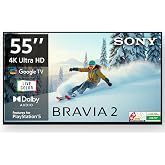 Sony 139 cm (55 inches) BRAVIA 2 4K Ultra HD Smart LED Google TV K ...