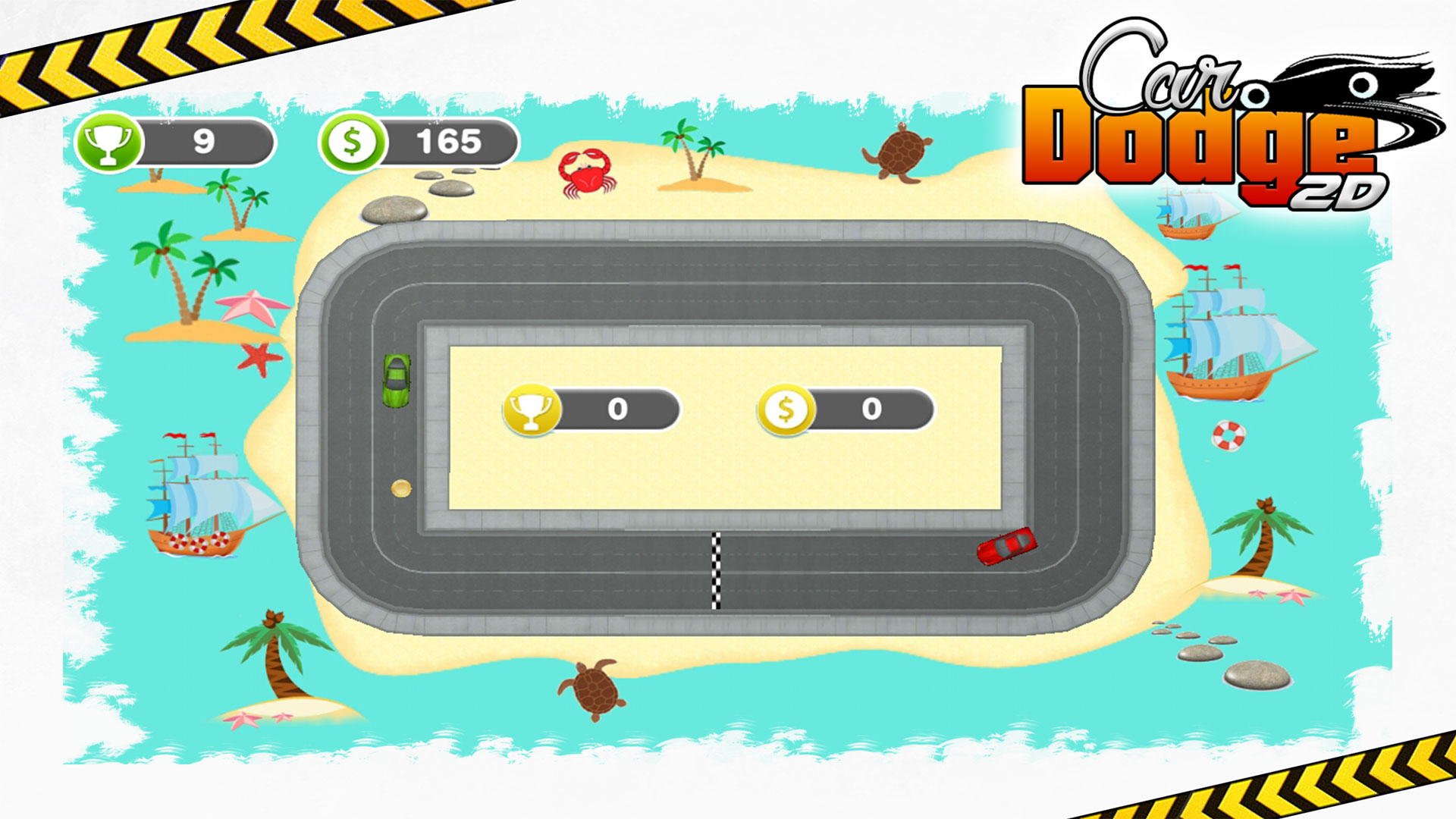 Car Dodge 2D - Real 2 Lanes Car Racing Fun Game : Amazon.co.uk: Apps ...