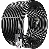 Cat 6 Outdoor Ethernet Cable 328ft/100M (20 RJ45), Cat 6 Shielded ...