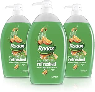 Radox Feel Refreshed Shower Gel 1 Litre - Pack of 3: Amazon.co.uk: Beauty