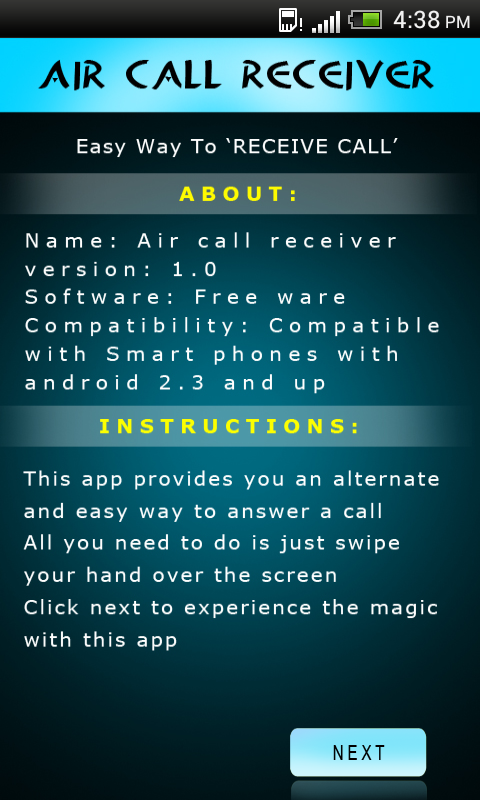 Air Call Receiver App: Amazon.co.uk: Appstore for Android