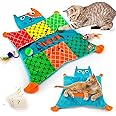 AWOOF Cat Mat, Cute Soft Catnip Mat, Cat Activity Mat Machine Washable ...