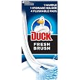 Duck Fresh Brush with Holder, Toilet Bowl Cleaner Starter Kit, 1 Handle ...