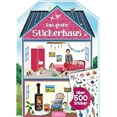 Mein Stickerhaus: Über 400 Sticker | Stickerheft für Kinder ab 4 Jahren ...