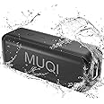 MUQI Bluetooth Lautsprecher, Musikbox mit IPX7 Wasserdicht,kabelloser ...