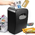 Duronic Micro Cut Paper Shredder PS410 Personal Data Shredders, 8 Sheet ...