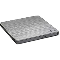 Hitachi-LG GP60 External DVD Drive, Slim Portable DVD Burner/Writer ...