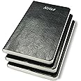 Cubic A7 Palm Notebook | Black | Pack of 3 | Compact & Stylish ...