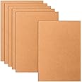 6Pcs A4 MDF Wood Boards for Crafts, 2mm Medium Density Fiberboard ...