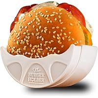 Original Burger Holder - Hygienic Reusable Hamburger Bun Shell - Mess ...