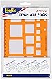 Helix Shape Stencil Templates (4 Pack): Amazon.co.uk: Office Products