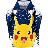 Pokémon Toalla con Capucha para Niños, Pikachu Toalla de Playa, Toalla ...