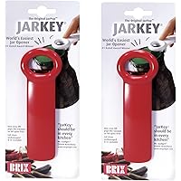 Brix JarKey Original Easy Jar Key Opener, Set of 2, Red : Amazon.co.uk ...
