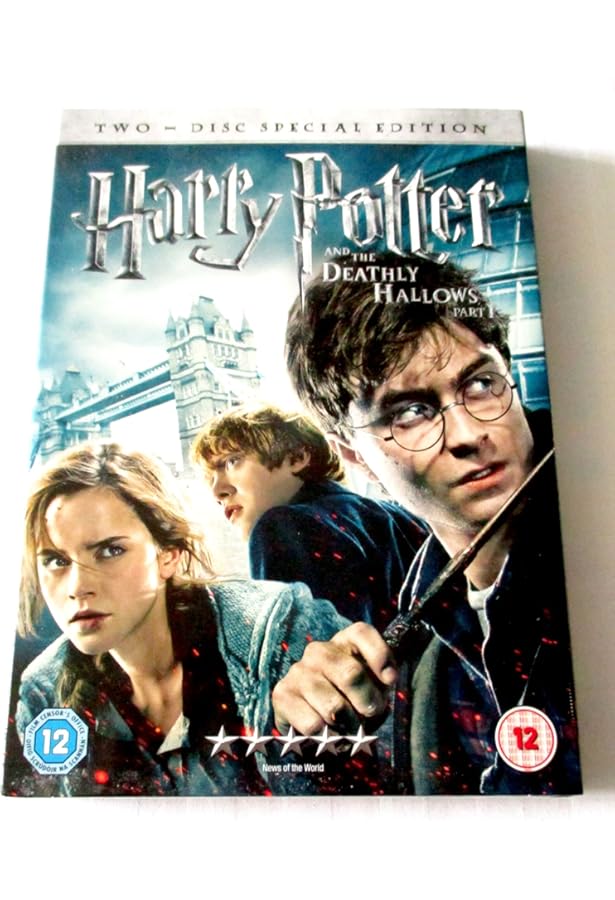 Harry Potter Deathly Hallows Cuid 1 Clúdach Dvd Harry Potter And The
