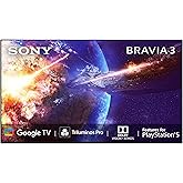 Sony BRAVIA 3 Series 189 cm (75 inches) 4K Ultra HD AI Smart LED Google TV K-75S30 (Black ...