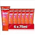 Colgate Max Fresh Fruit Fusion Peaches & Cream Flavoured Toothpaste 6 X ...