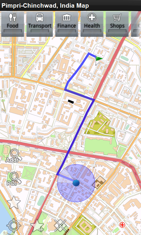 Pimpri-Chinchwad, India Offline Map: PLACE STARS: Amazon.co.uk ...