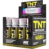 NXT Nutrition TNT Nuclear Shots - Pre Workout Energy Drink 12 x 60ml ...