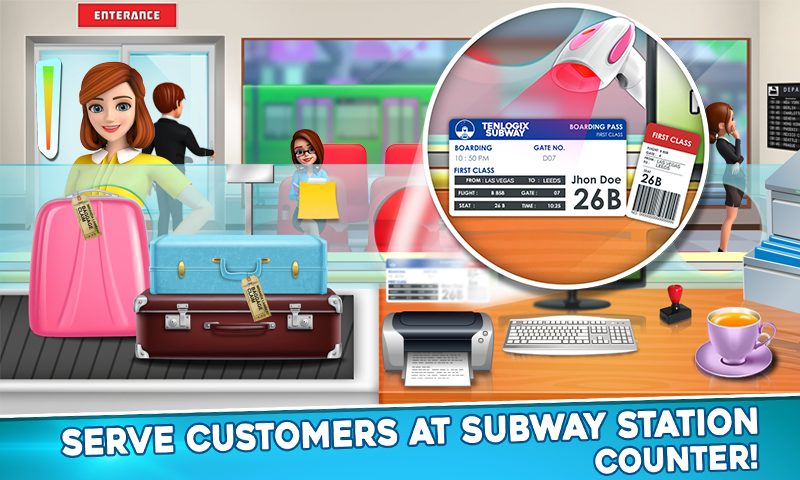 Subway Train Cash Register ATM Cashier Games : Amazon.in: Apps for Android