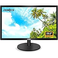 FRONTECH 18.5 Inch HD LED Monitor | Refresh Rate 60 Hz, 1366 x 768 ...