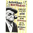 Birthday Card - Older Men - Rude Funny Grumpy Old Gits - For a Mate ...