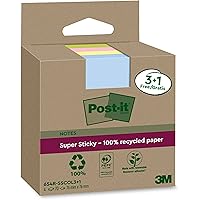 Post-It Notes, 2028B 76 x 76 mm - Pastel Blue, 1 Cube (450 Sheets ...