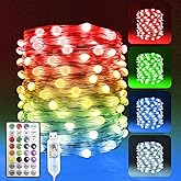 10m 100 LEDs Fairy Lights USB Plug in 16 Colours Indoor Outdoor String ...