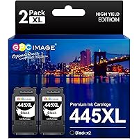 Canon Pg-445XL High Yield Black Ink Cartridge : Amazon.ae: Computers