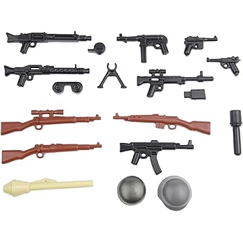 BrickArms Vickers Mitrailleuse, MG avec trépied, Custom armes pour ...