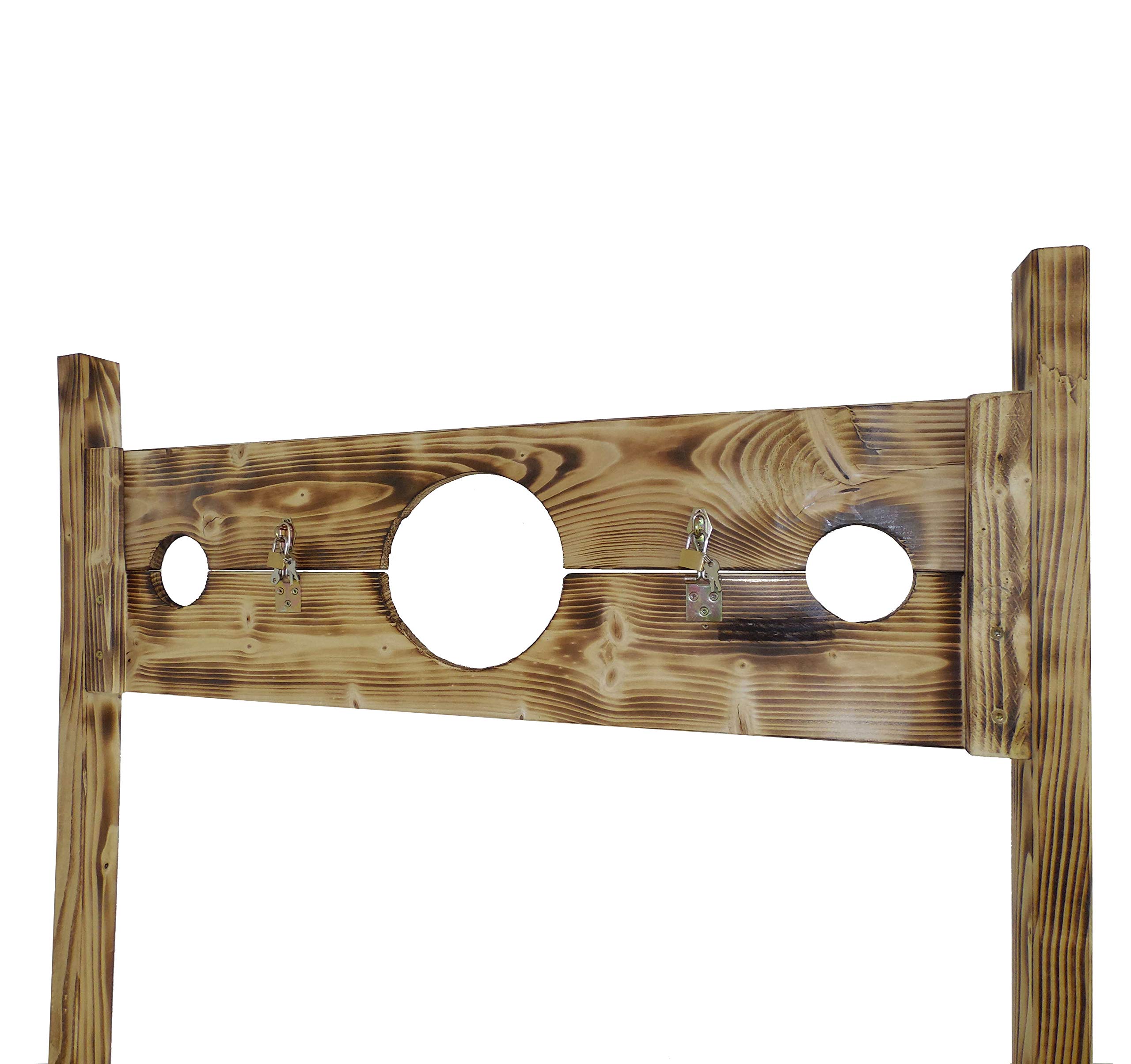 Rustikaler Pranger in leichter Bauart,abschließbar Hals und Armöffnung