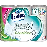 Lotus Just 1 Aquatube Toilet Paper with Flushable Tube 2 Packs of 6 ...