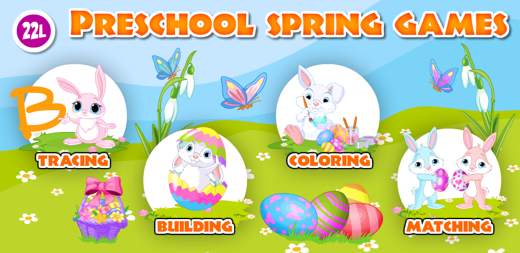 Preschool Kids Games • Tracing, Spelling, Coloring Book with Cute ...