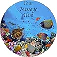 A4 Edible Decor Icing Sheet PERSONALISED Coral Reef Tropical Fish 7-8 ...