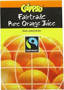 Calypso Fairtrade Pure Orange Juice 200 ml (Pack of 27): Amazon.co.uk ...