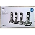 BT Advanced Z Quad Digital Cordless Answerphone in Silver : Amazon.co ...