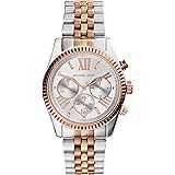 Michael Kors Women's Chronograph Quartz Watch with Stainless Steel ...