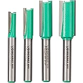 Petansy 8mm Shank Straight Bit Set Carbide Wood Milling Cutter ...