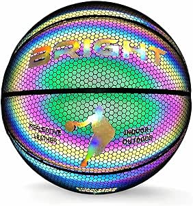 BRIGHT™ Luminous Basketball | Reflective | Basketball | Holographic ...