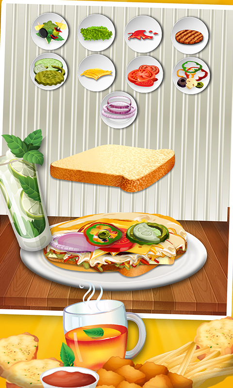Sandwich Maker - Cooking Games: Amazon.co.uk: Appstore for Android