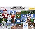 Mattel Minecraft Advent Calendar, 3 3.25-in Scale Action Figures ...
