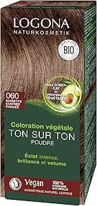 Logona Herbal Hair Color Powder, 060 Nut Brown 33312 : Amazon.co.uk: Beauty