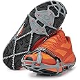 YakTrax Run Ice & Snow Grips For Running Shoes, 3mm Carbide-Steel ...