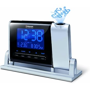 Oregon Scientific RMR329 Projection Clock with Indoor/Outdoor Temp ...